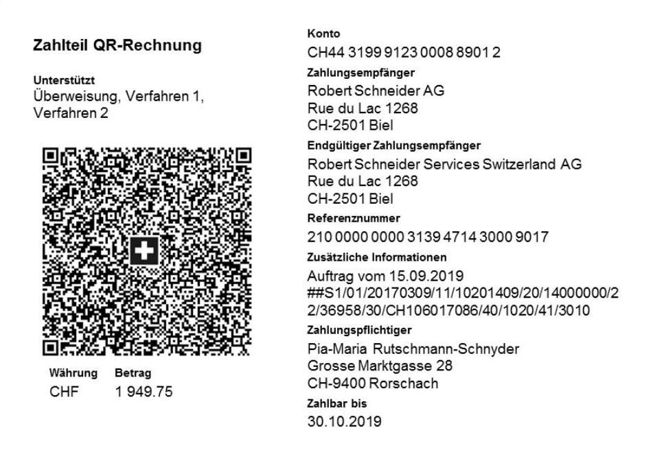 Qr Rechnung Selber Erstellen